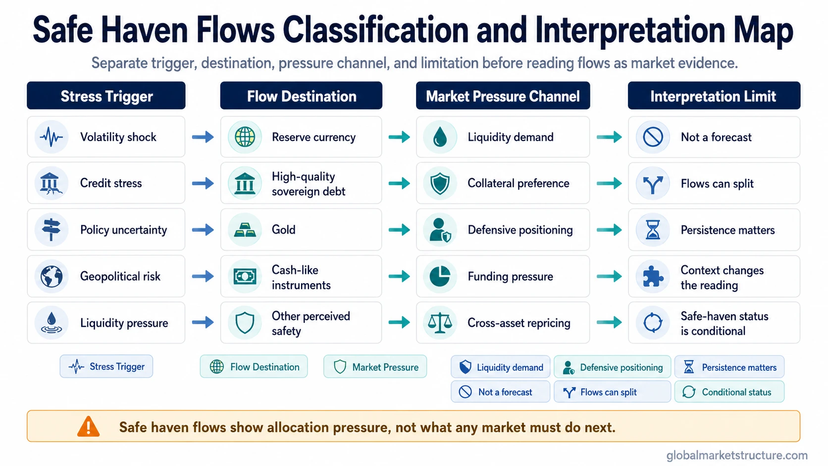 Safe Haven Flows | Capital Movement During Stress